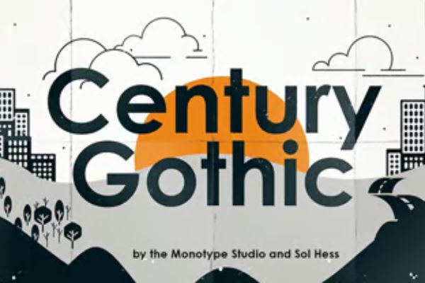 Century Gothic™ Pro Bold Italic - 字由 | 免费字体大全，5000+精选字体官方授权商用